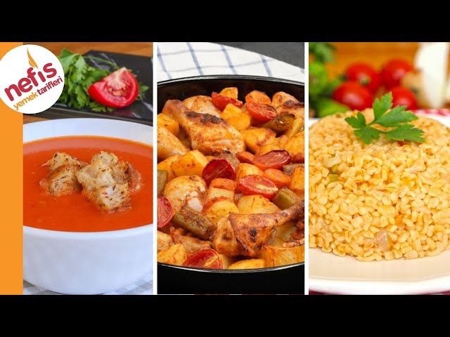 Kolay Akşam Yemeği Menü - Nefis Yemek Tarifleri