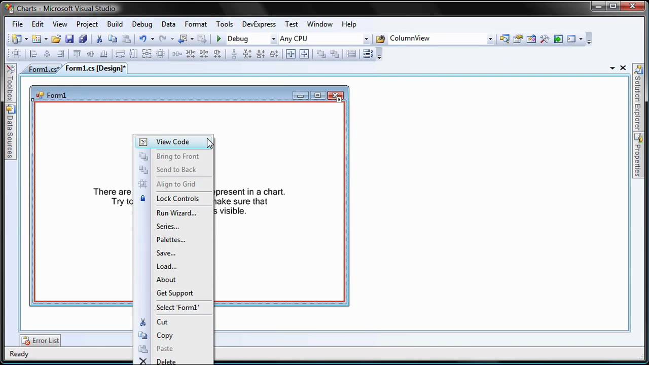 WinForms Charts - How to Custom Paint Series