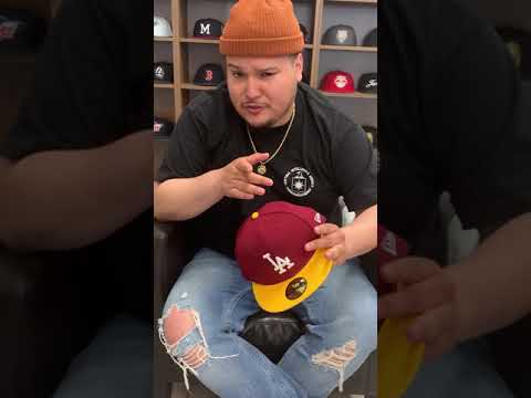 Los Angeles Dodgers New Era 59Fifty Fitted Hat (USC Color Gray Under Brim)