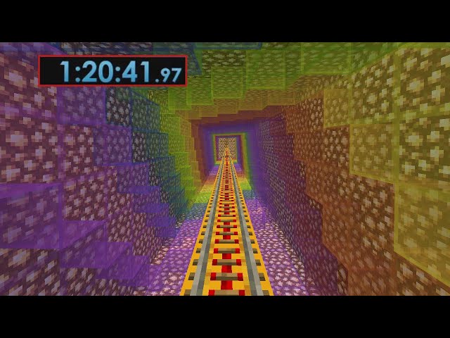Longest Rollercoaster Ever v3 Minecraft Map