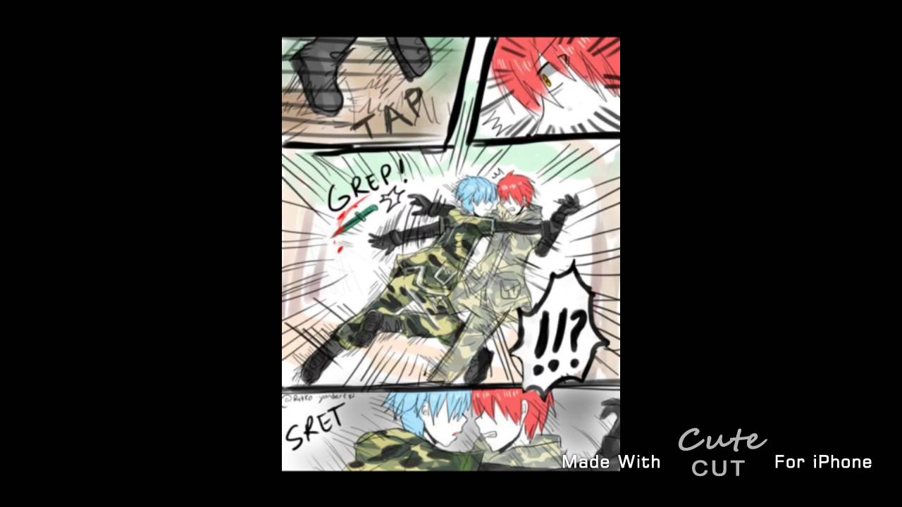 {karma x nagisa} karugisa Mini comic