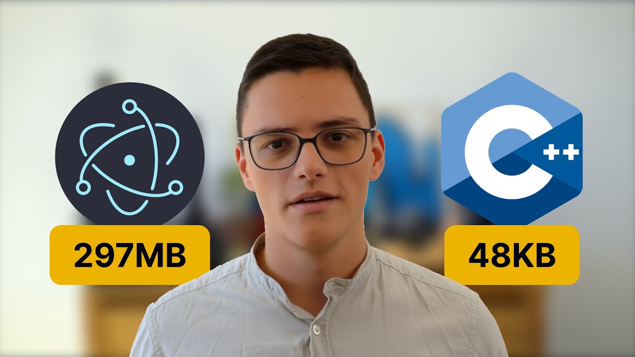 Building Desktop Apps with C++ & WebView: 48KB Binary, Instant