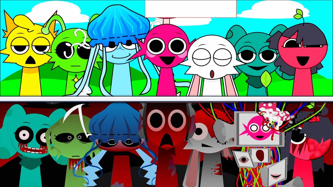 Incredibox Sprunki VS Sprunki With Fan Character #incredibox  #sprunki