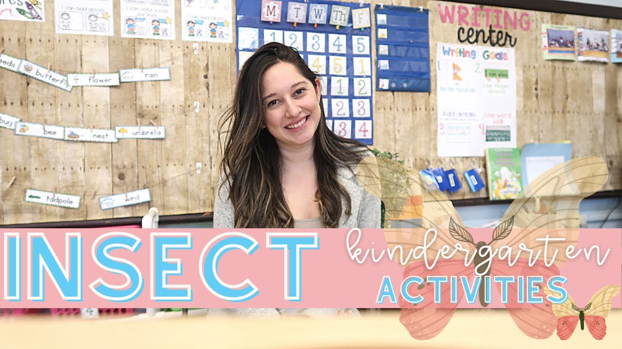 INSECT THEME IN KINDERGARTEN| insect activities and center ideas