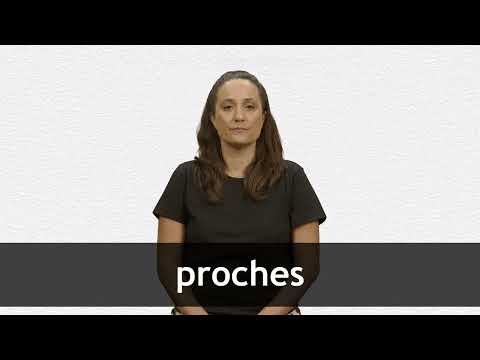English Translation of “PROCHES” | Collins French-English Dictionary
