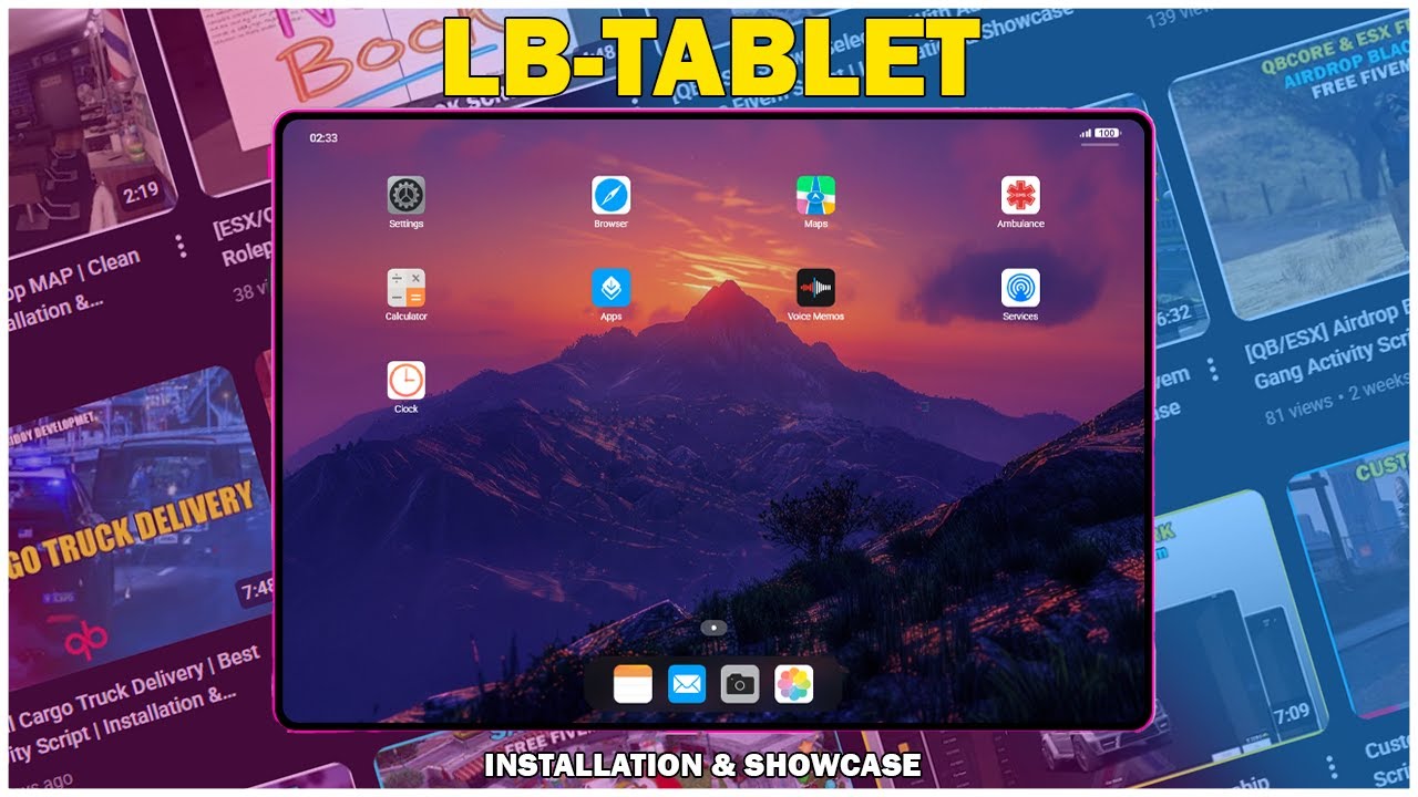 [STANDALONE] LB-Tablet - Best FiveM Tablet Script | MDT for Police & EMS | Installation and Showcase