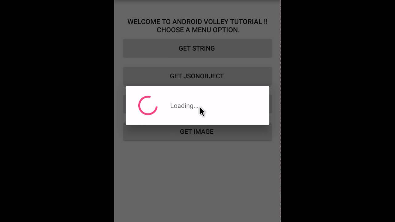 Android Volley Tutorial