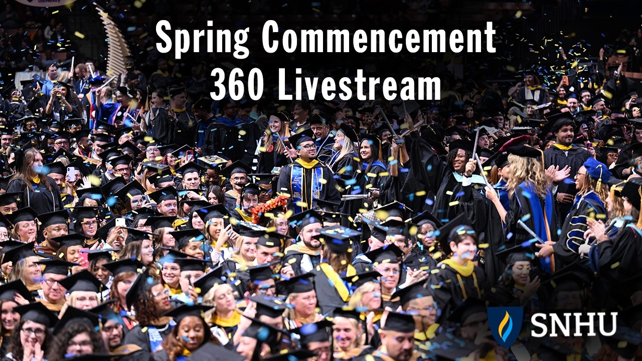 360 Campus Programs and Online Graduate Programs Commencement Ceremony, Sat 5/2, at 9:55 am