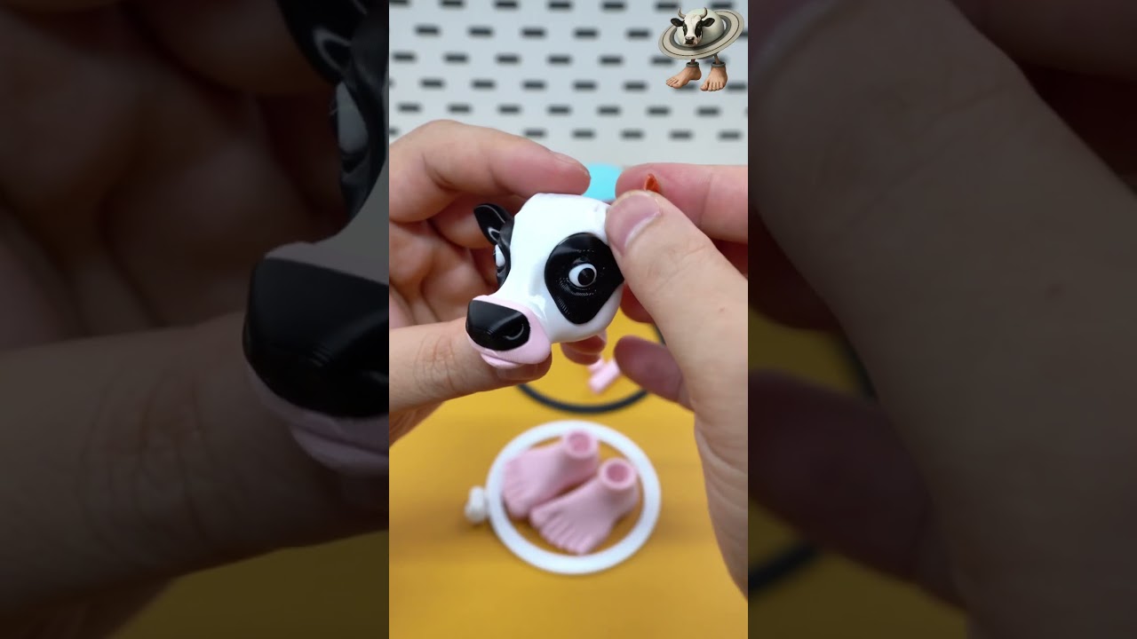 3D Printed 🐮 La Vaca Saturno Saturnita | Italian Brainrot #toys