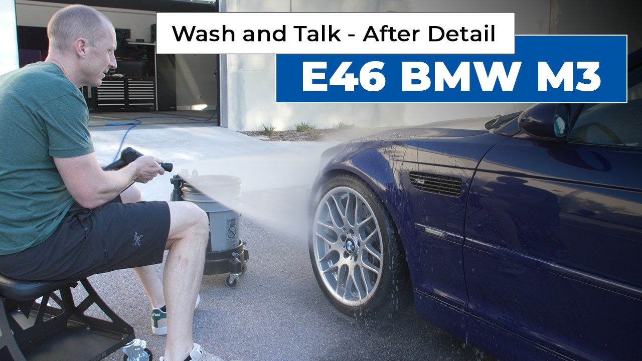 Interlagos E46 BMW M3: First Wash After a Detail