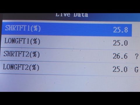 How to diagnose the p0171, and p0174 lean bank codes