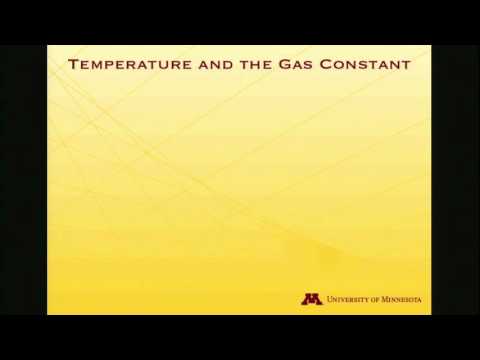 StatMolThermo 02.01 Ideal Gas Equation of State