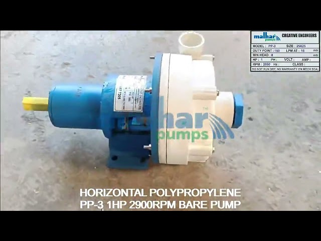Polypropylene Pump - Polypropylene Monoblock Pump Manufacturer from ...