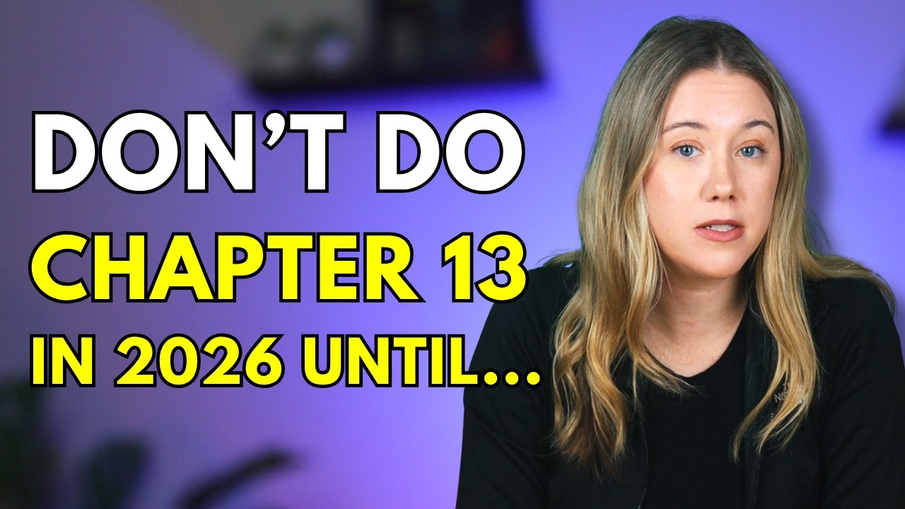 Chapter 13 Bankruptcy Explained (2026 Update)