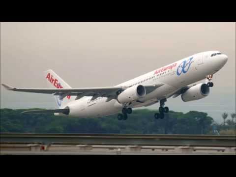 Various RWY25L Departures at Barcelona El-Prat Airport [BCN-LEBL]