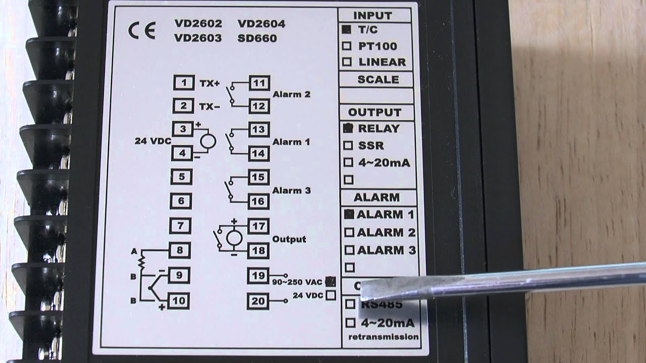Vertex SD660 Wiring Detail Explained