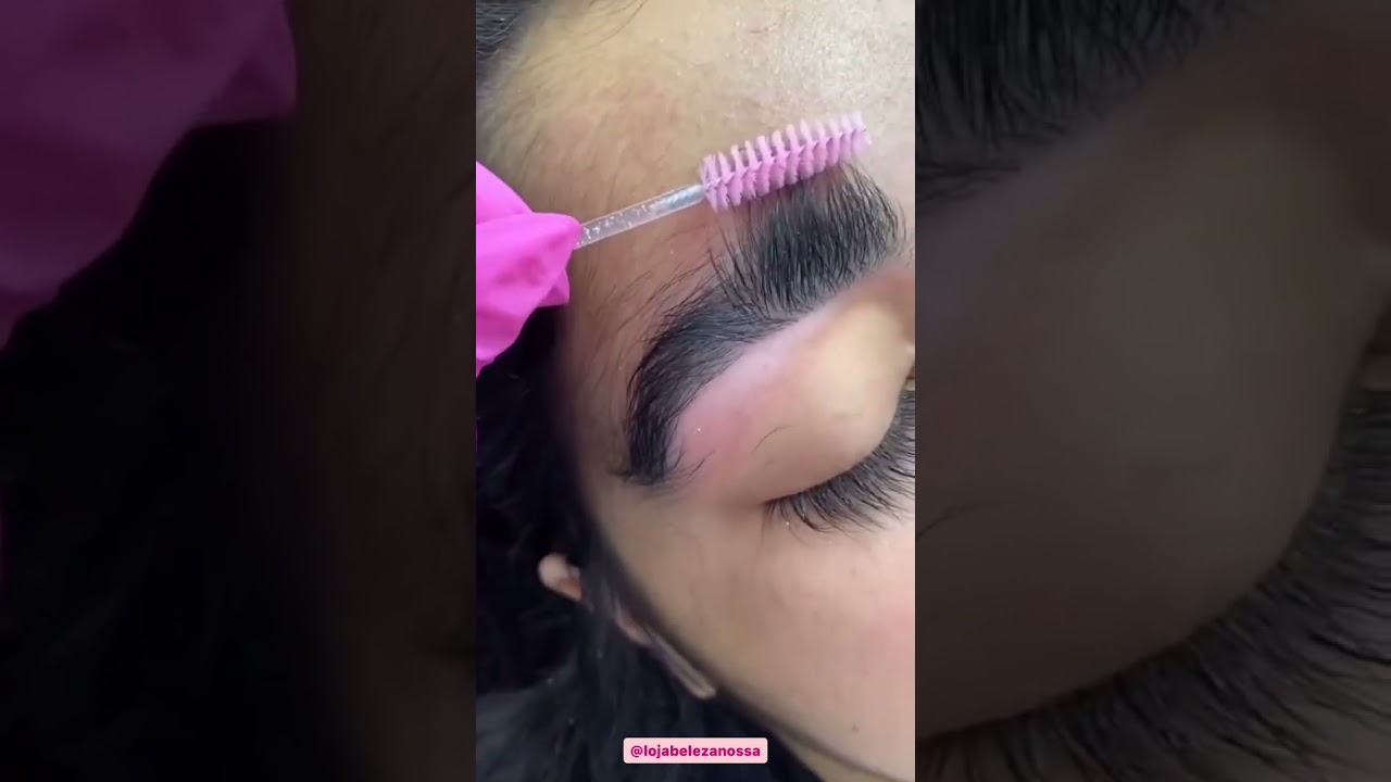 A sobrancelha mais grossa que já fiz! 😱 #sobrancelhas  #sobrancelhasperfeitas  #sobrancelhaslindas