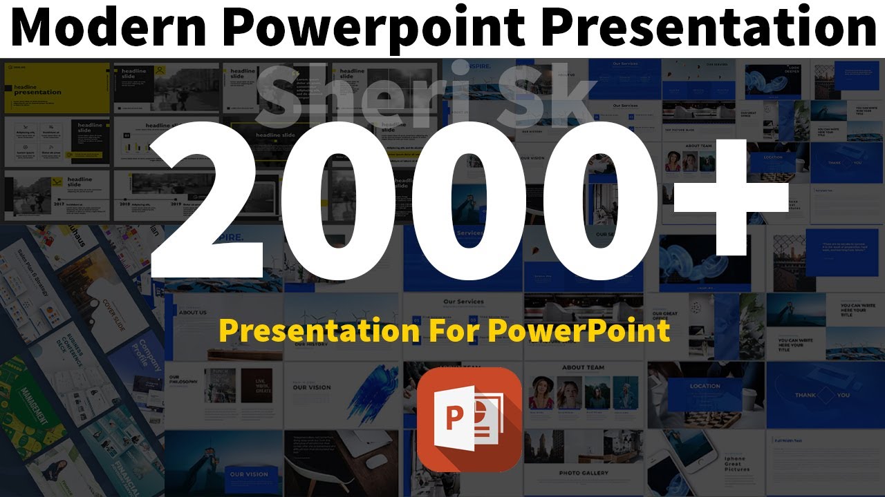 2000+ PowerPoint Presentations Download In PPTX And PPT Files |Sheri Sk|
