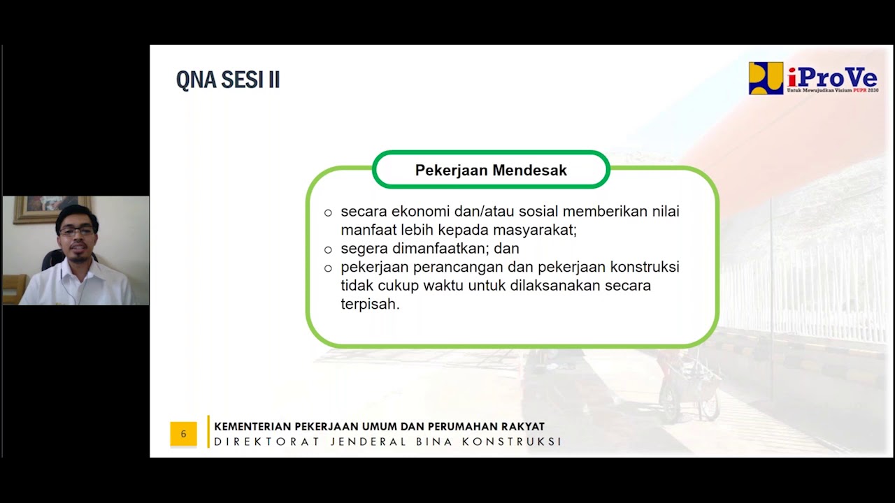 Penyusunan Dokumen Kualifikasi dan Tata Cara Evaluasinya (Design & Build)