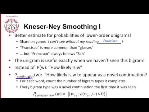 3 8 Kneser Ney Smoothing 8 59