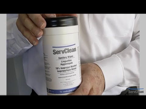 ServClean® Sanitary Wipes
