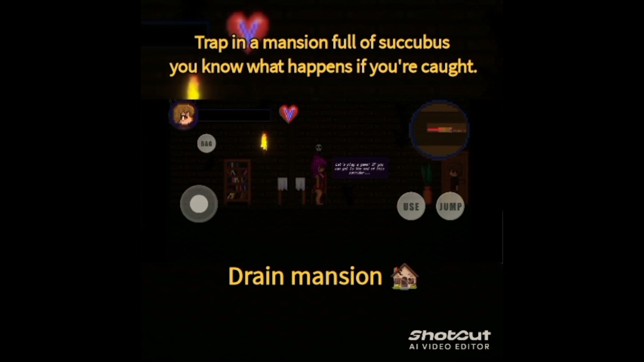 Trap 🪤 in a mansion 🏚️ full of succubus you know what happens if you get caught (drain mansion)
