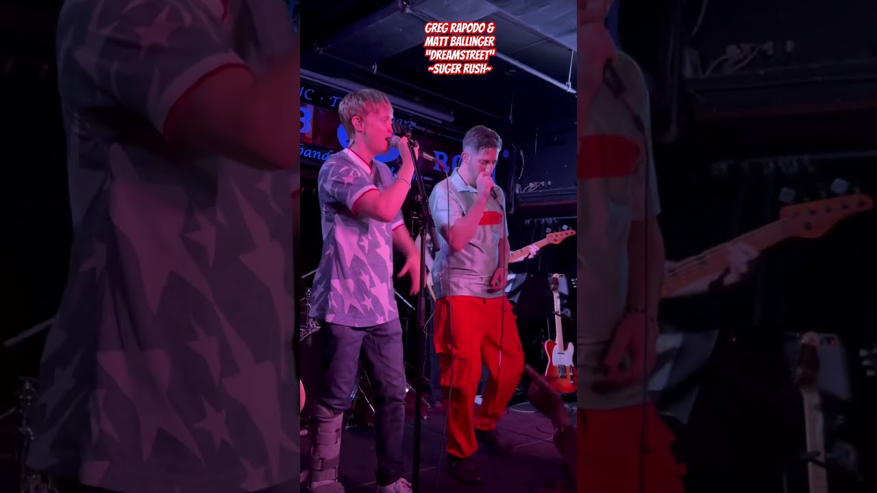 #GregRaposo #MattBallinger #Dreamstreet #SugerRush #Boyband 2000Boyband 5/3/25