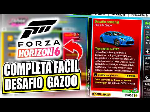 Forza Horizon 6でガズーレーサーウィークリーチャレンジをクリアする方法