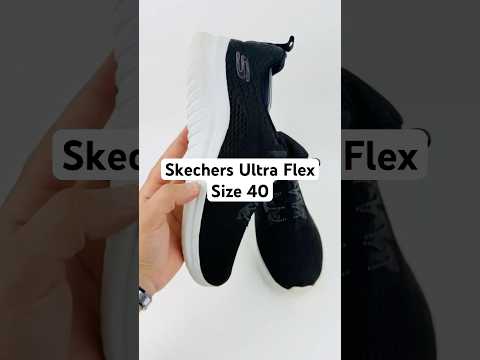 Skechers Ultra Flex Bungee Shoes (Size 40) - 12550 BKW #skechers #prelovedtreasures #usedshoes
