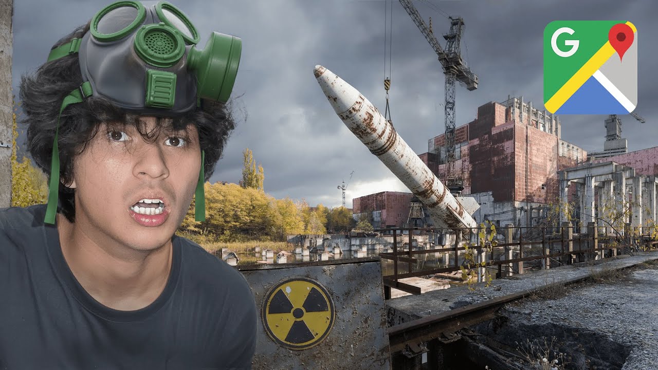 I explored restricted Google maps locations..