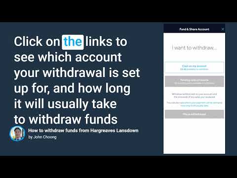 How to Withdraw Funds from Hargreaves Lansdown