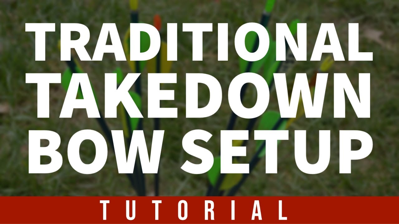 Traditional Archery Package Setup Tutorial