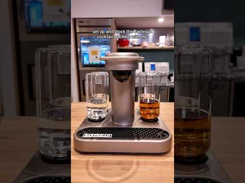 Bartesian Unboxing and Setup! Stock Up New Cocktail Machine