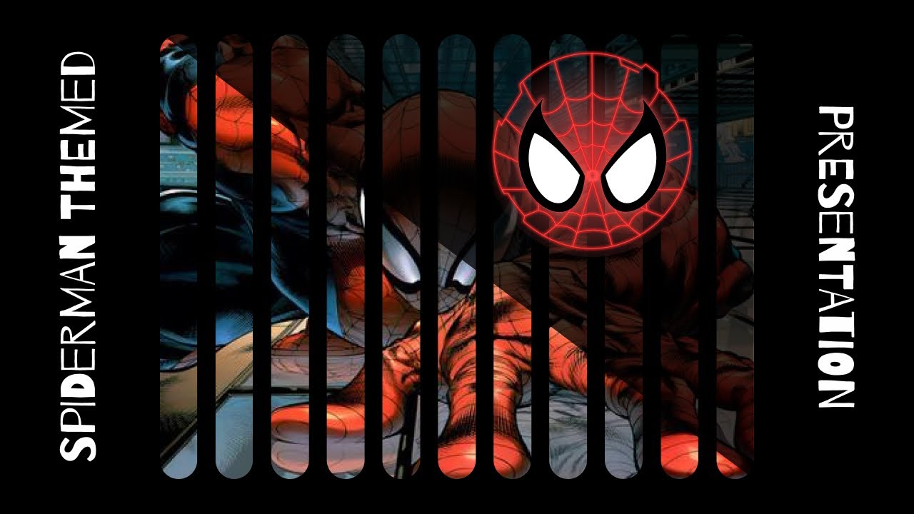 Spider-man Inspired Presentation Template | Download PowerPoint Template | O J Edits
