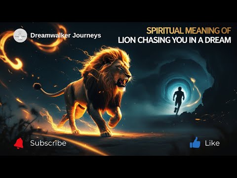 Dreaming of a Lion Chasing You: Spiritual Meaning & Hidden Messages