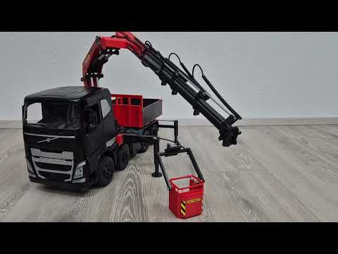 🪣 RC clamshell bucket for loading crane・ 3D File for 3D printing・Cults