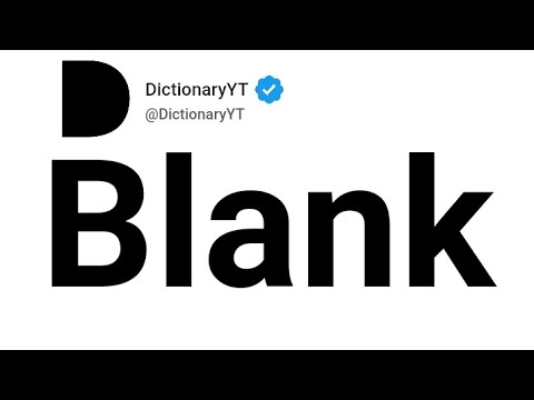 Blank Meaning In Bengali