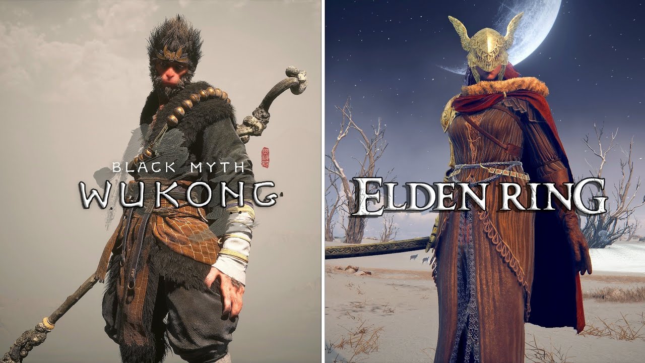 Black Myth Wukong Vs Elden Ring - Details and Physics Comparison