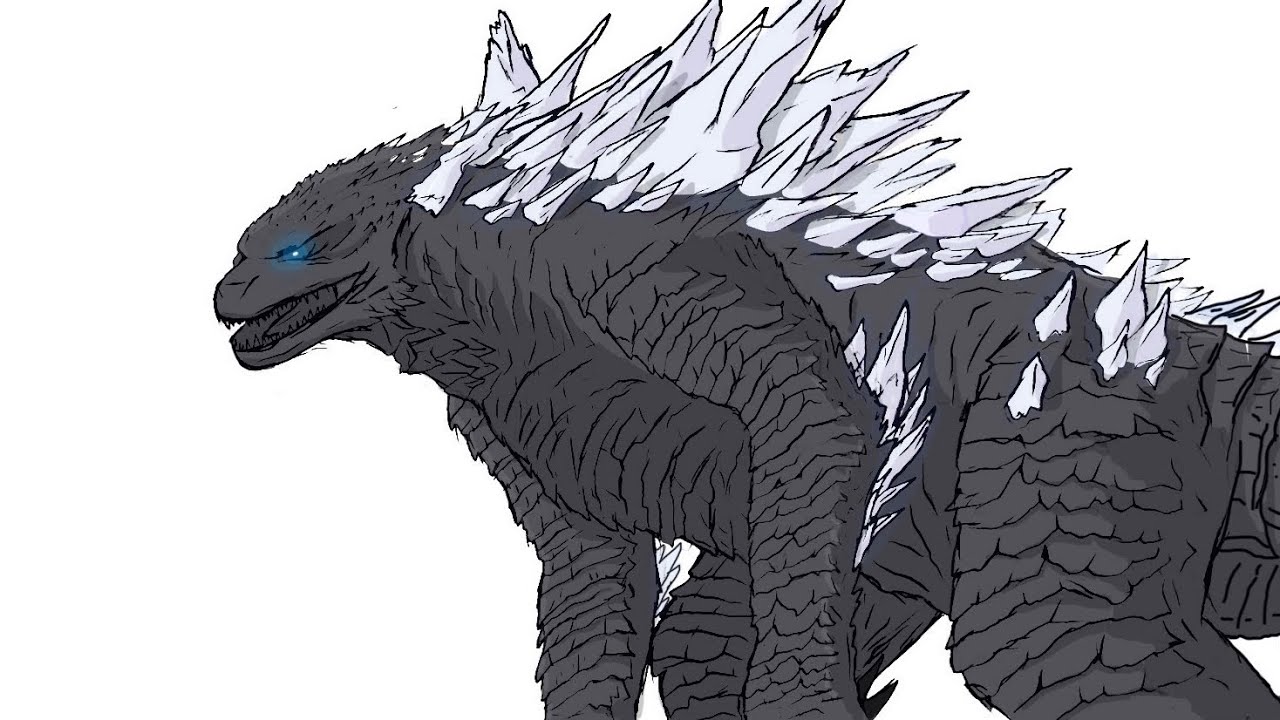 How To Draw Space Godzilla | Godilla X Kong: Supernova