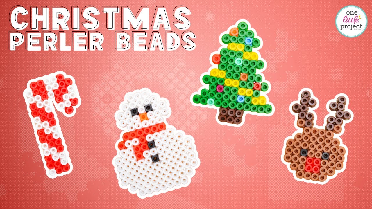 Christmas Perler Beads | FREE Christmas Perler Bead Patterns