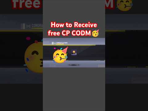 How to Receive free CP CODM🥳|| CODM Free CP 2024 #codm #codmobile #shortsfeed #shorts