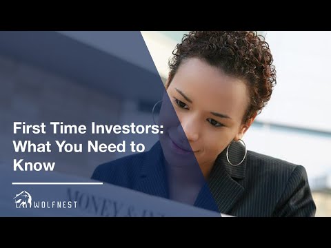 First Time Investors: What You Need to Know