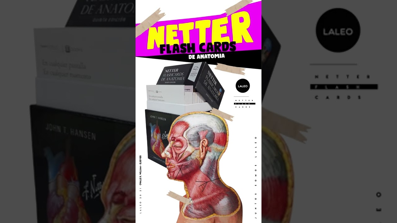 Netter. Flash cards de anatomía
