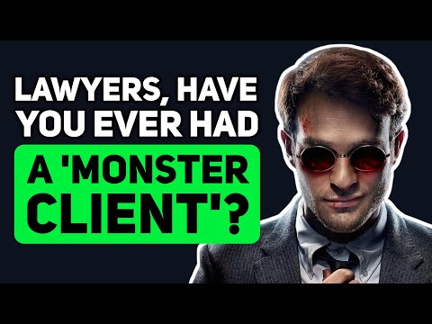 Lawyers, when did you Realize "My Client is a MONSTER"? - Reddit Podcast