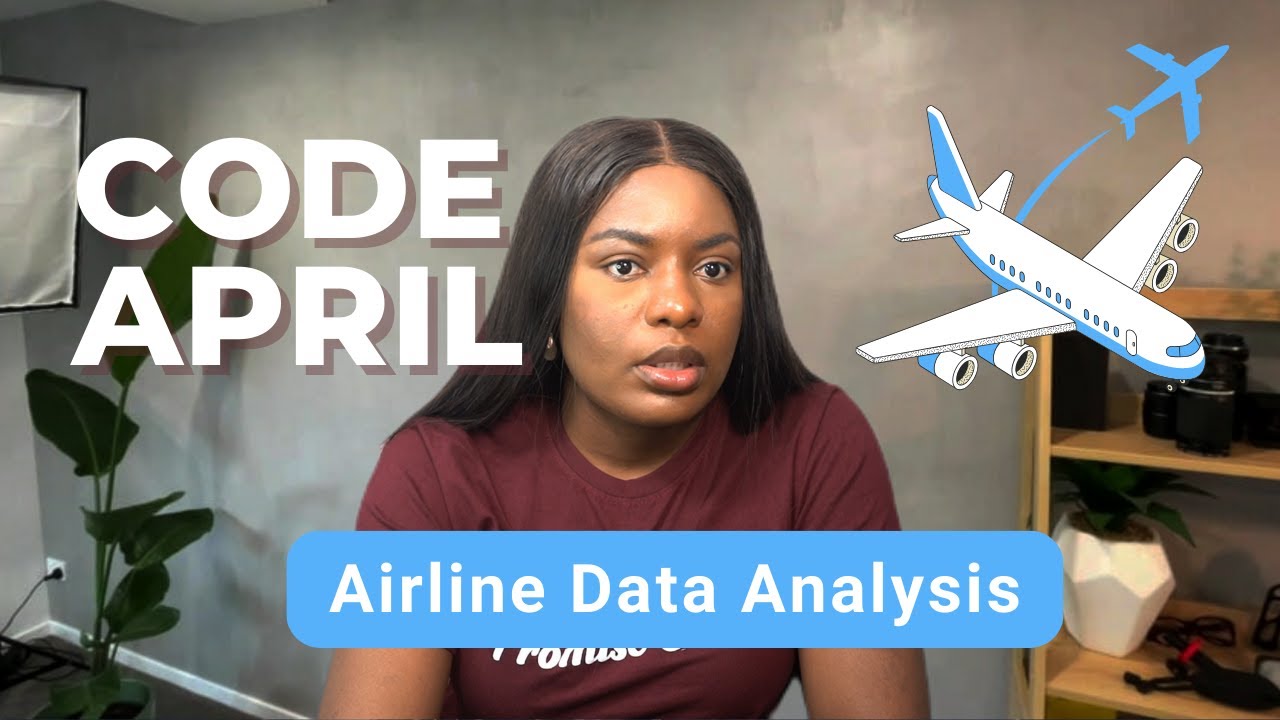 Airline Data Analysis Project with Python | Python for beginners | Tutorial