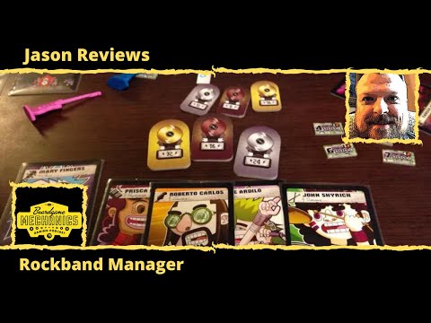 Jason's Board Game Diagnostics of Rockband Manager