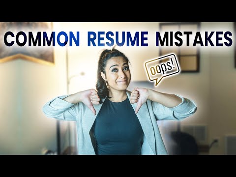 Most Common Resume Mistakes I See from Reviewing Your CVs & Resumes