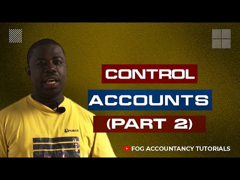 CONTROL ACCOUNTS (PART 2)