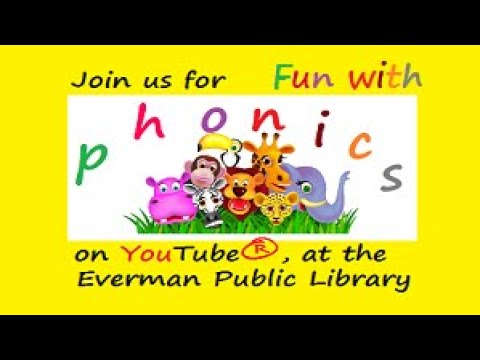 Fun With Phonics at the Everman Public Library – Lesson 3b Rhyming Sounds