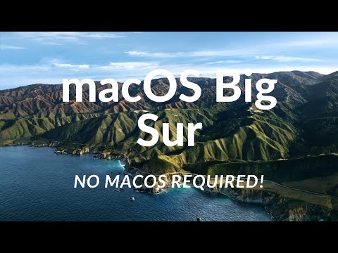 Install Macos Big Sur on any Laptop/Pc -An Opencore Guide -(No macOS required)